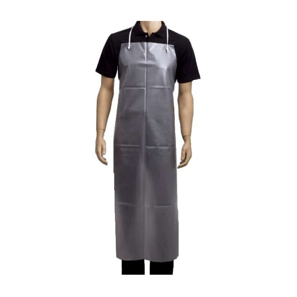 AVENTAL PVC PRETO 1.20X0.70 CA28303 - Equipaminas